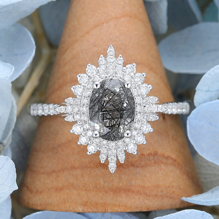 Amandafinejewelry Vintage 14k Rose Gold Moonstone Engagement Ring ...