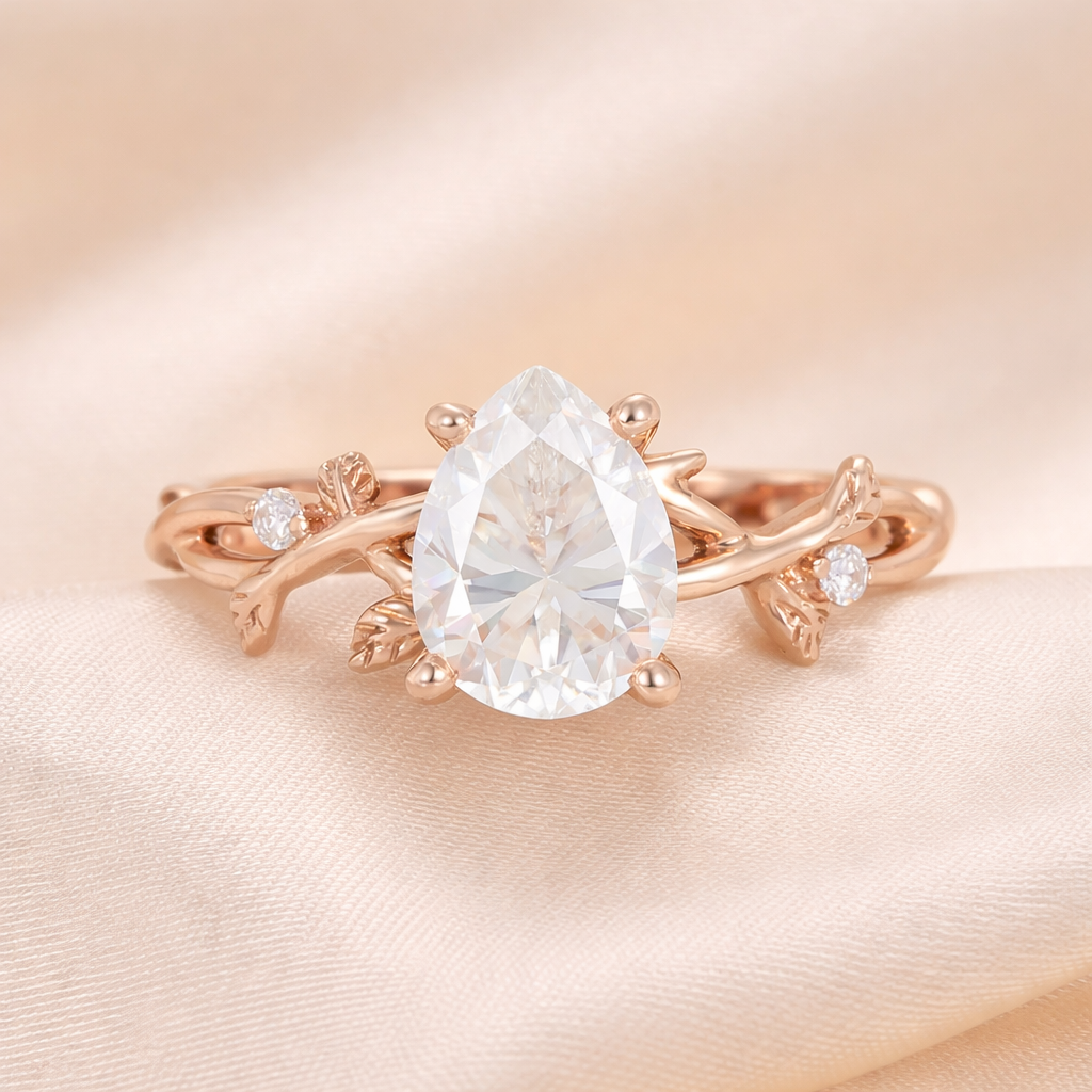 Is a 2 Carat Moissanite Ring Too Big or Just Right? What It Looks Like ...